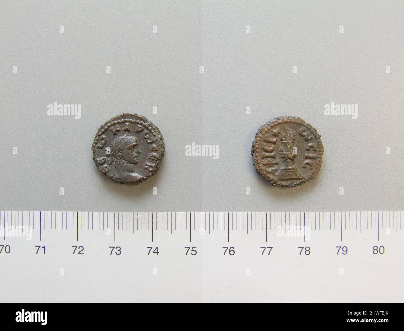 Tetradrachm of Carinus, Emperor of Rome from Alexandria. Ruler: Carinus ...