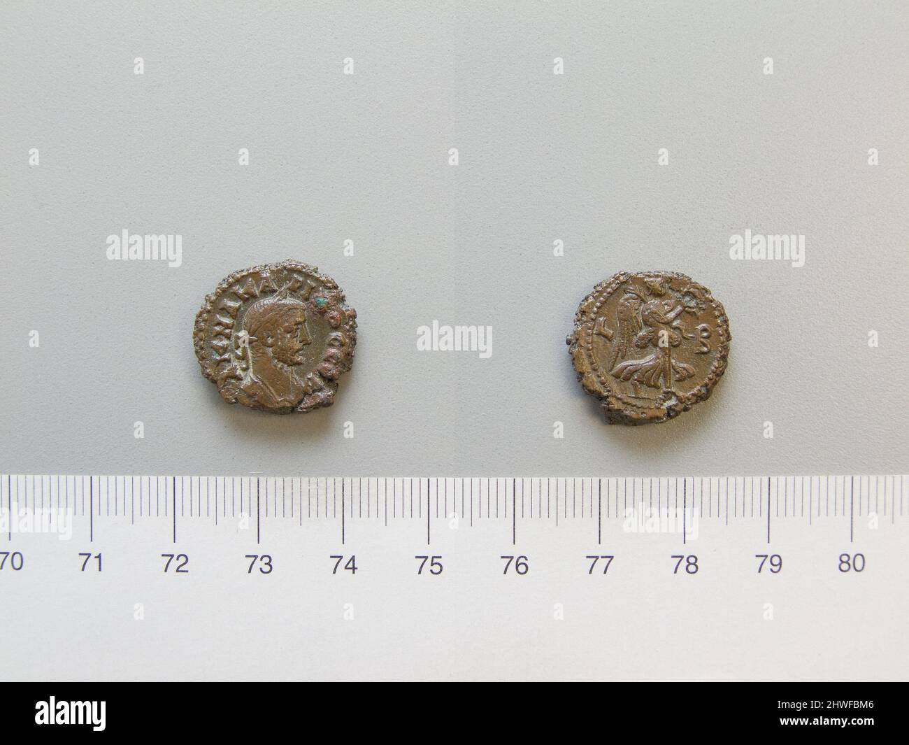 Tetradrachm of Carinus, Emperor of Rome from Alexandria. Ruler: Carinus ...