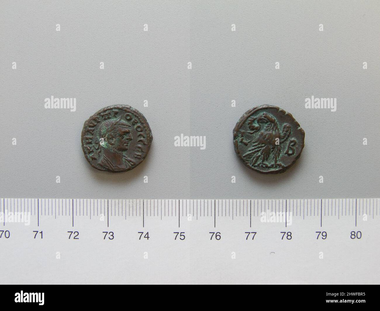 Tetradrachm of Probus, Emperor of Rome from Alexandria. Ruler: Probus ...