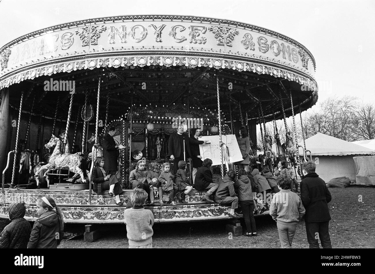 Funfair Black and White Stock Photos & Images - Alamy