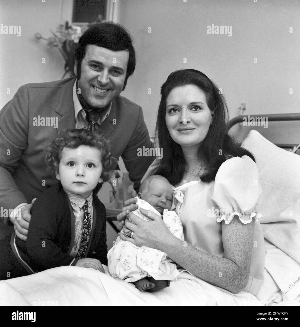 Proud father Terry Wogan allowed news crews to document his visit to ...