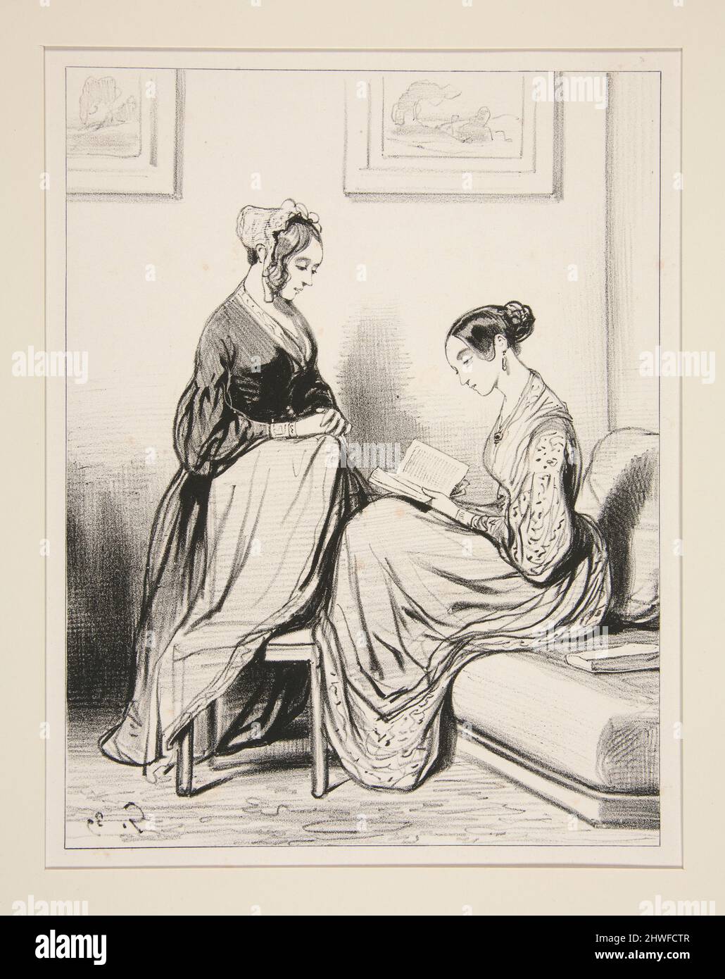 …C’etait un beau cavalier. Artist: Paul Gavarni, French, 1804–1866 ...