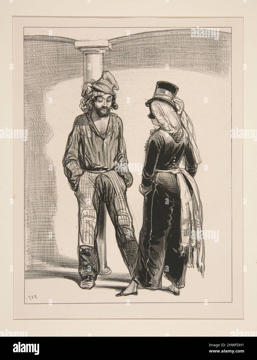Qu’est-ce que t’as mon vieux Auguste?…. Artist: Paul Gavarni, French ...