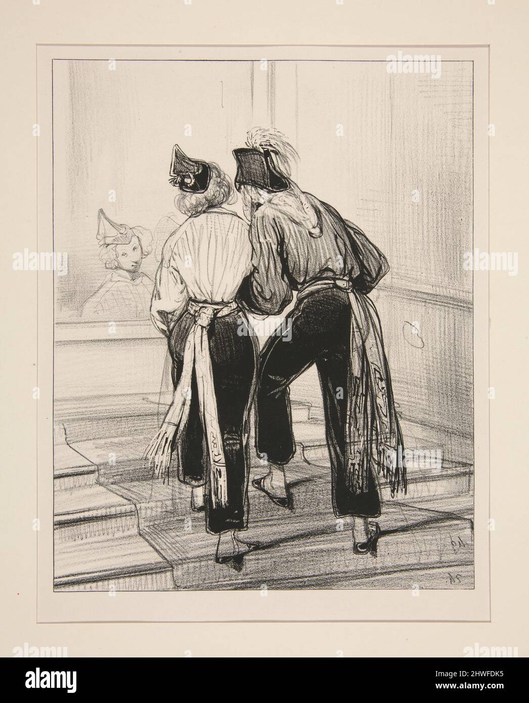 On va pincer son petit cancan…. Artist: Paul Gavarni, French, 1804–1866 ...