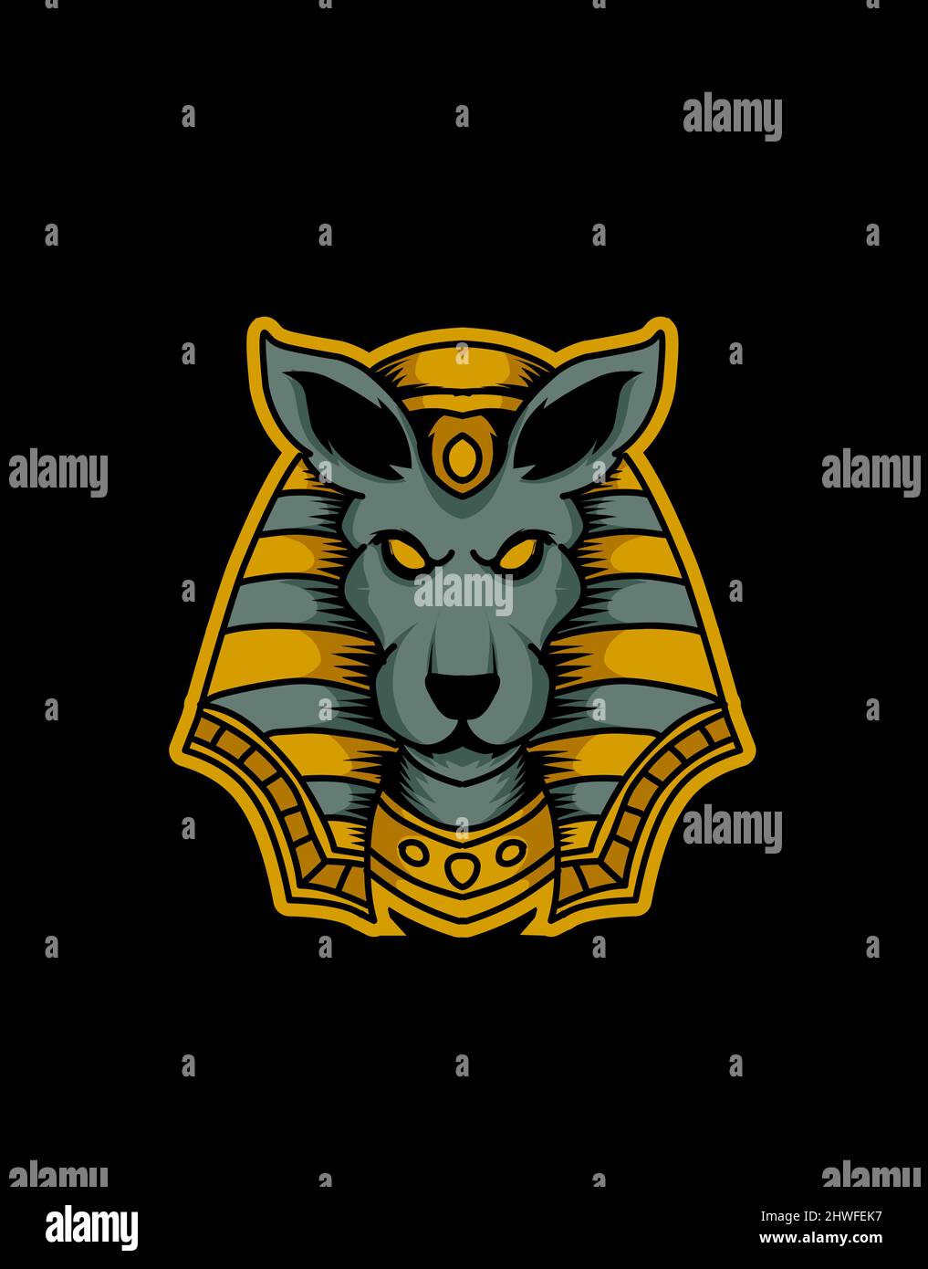 Anubis vector vectors hi-res stock photography and images - Alamy