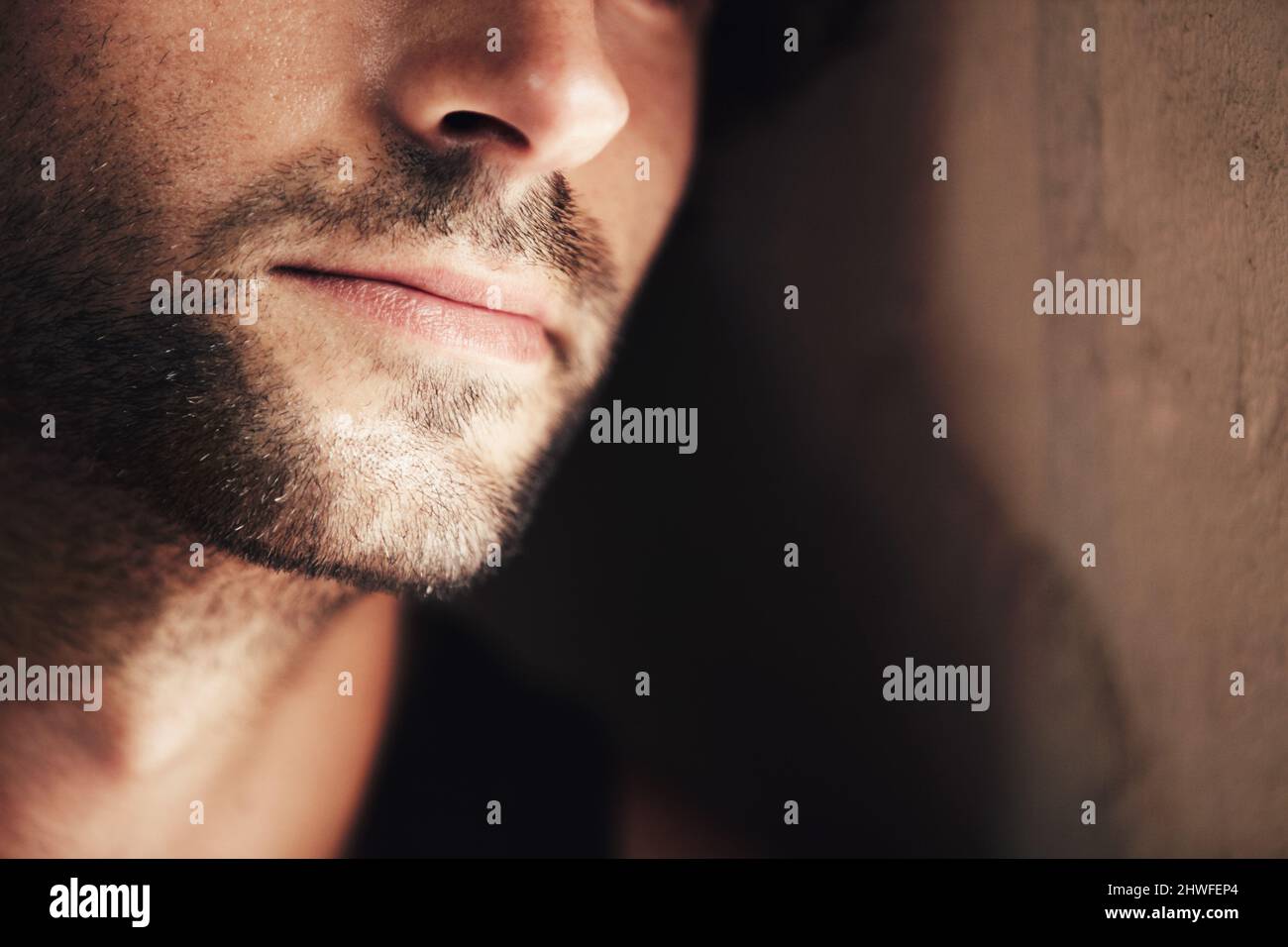 Chiselled jaw hi-res stock photography and images - Alamy