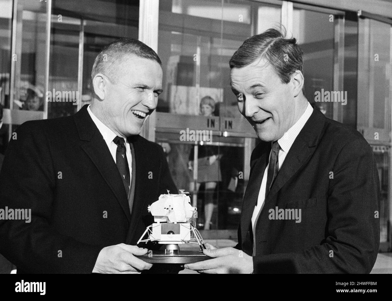 Colonel Frank Borman, NASA Astronaut and Commander Apollo 8, the first ...
