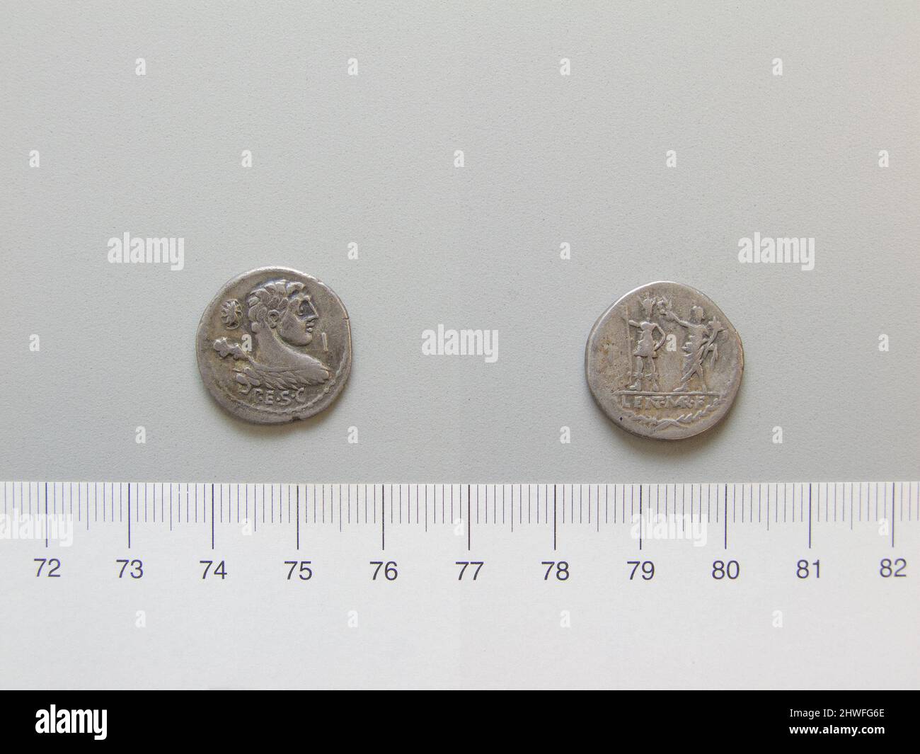 Denarius from Rome. Mint: Rome Artist: Unknown Magistrate: P. Cornelius ...