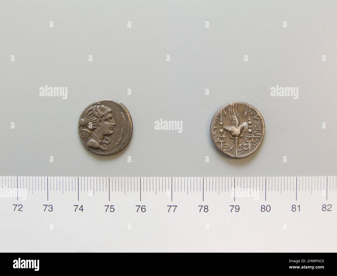 Denarius from Massalia. Mint: Massalia Artist: Unknown Magistrate: C ...