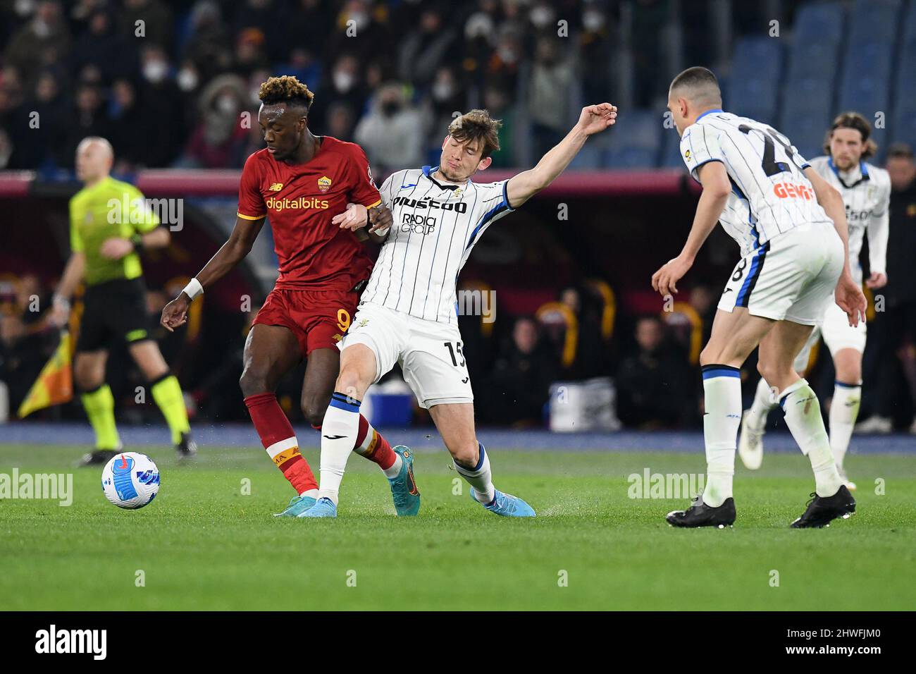 Rome, Italy. 5th March 2022 ; Stadio Olimpico, Rome, Italy; Serie A ...