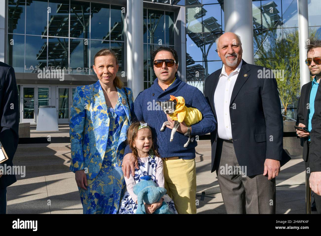 Las Vegas, NV - : Oksana Baiul, Sophia, Carlo Farina, Stavros Anthony ...