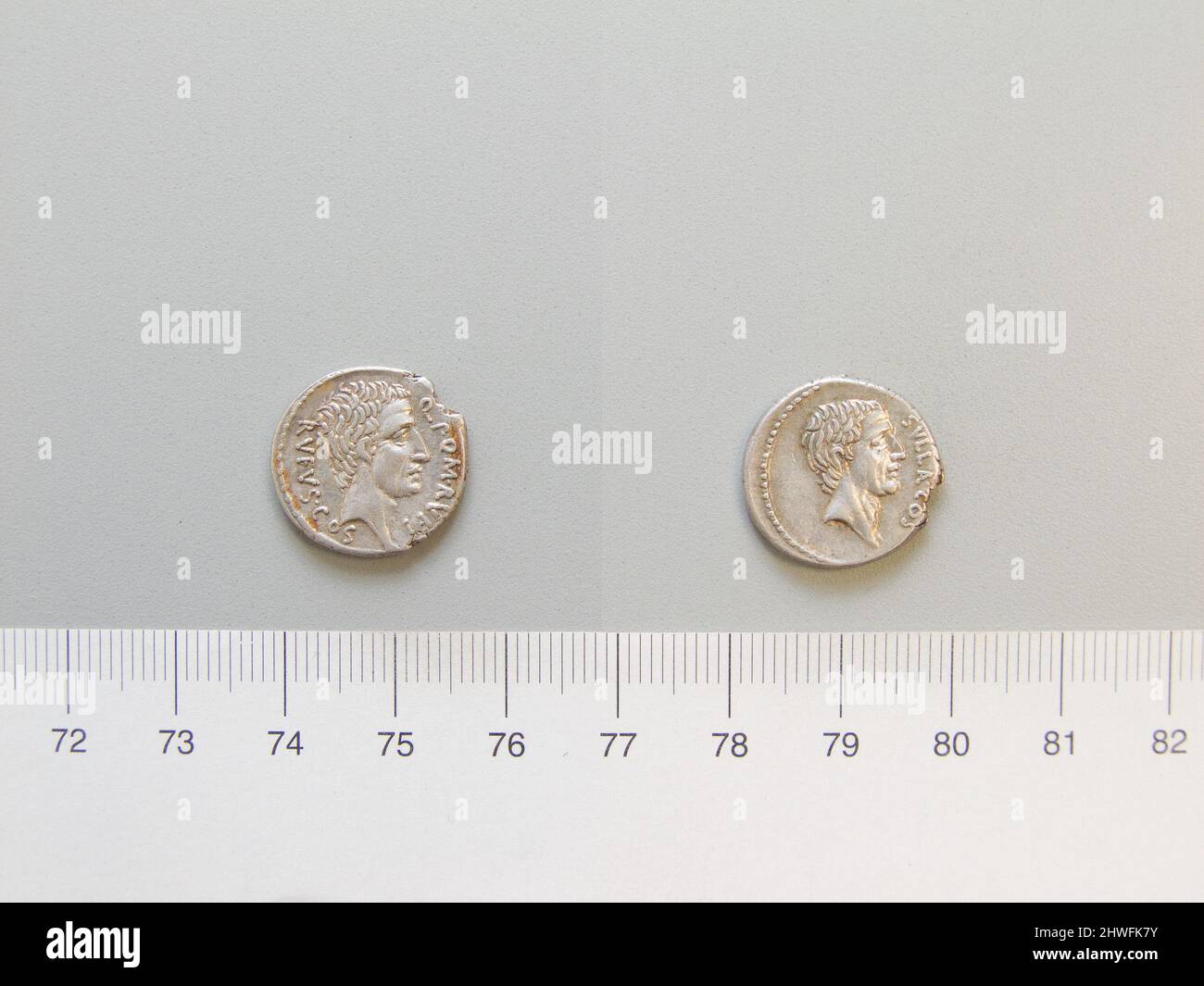 Pompeius denarius hi-res stock photography and images - Alamy