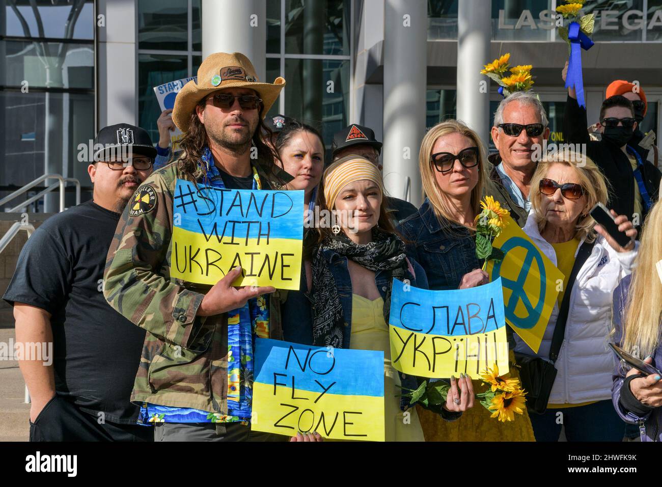 Las Vegas, NV - : Ukrainian community come together at the Rally for ...