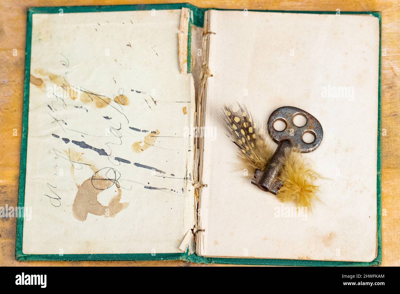 Antique book binding hi-res stock photography and images - Alamy