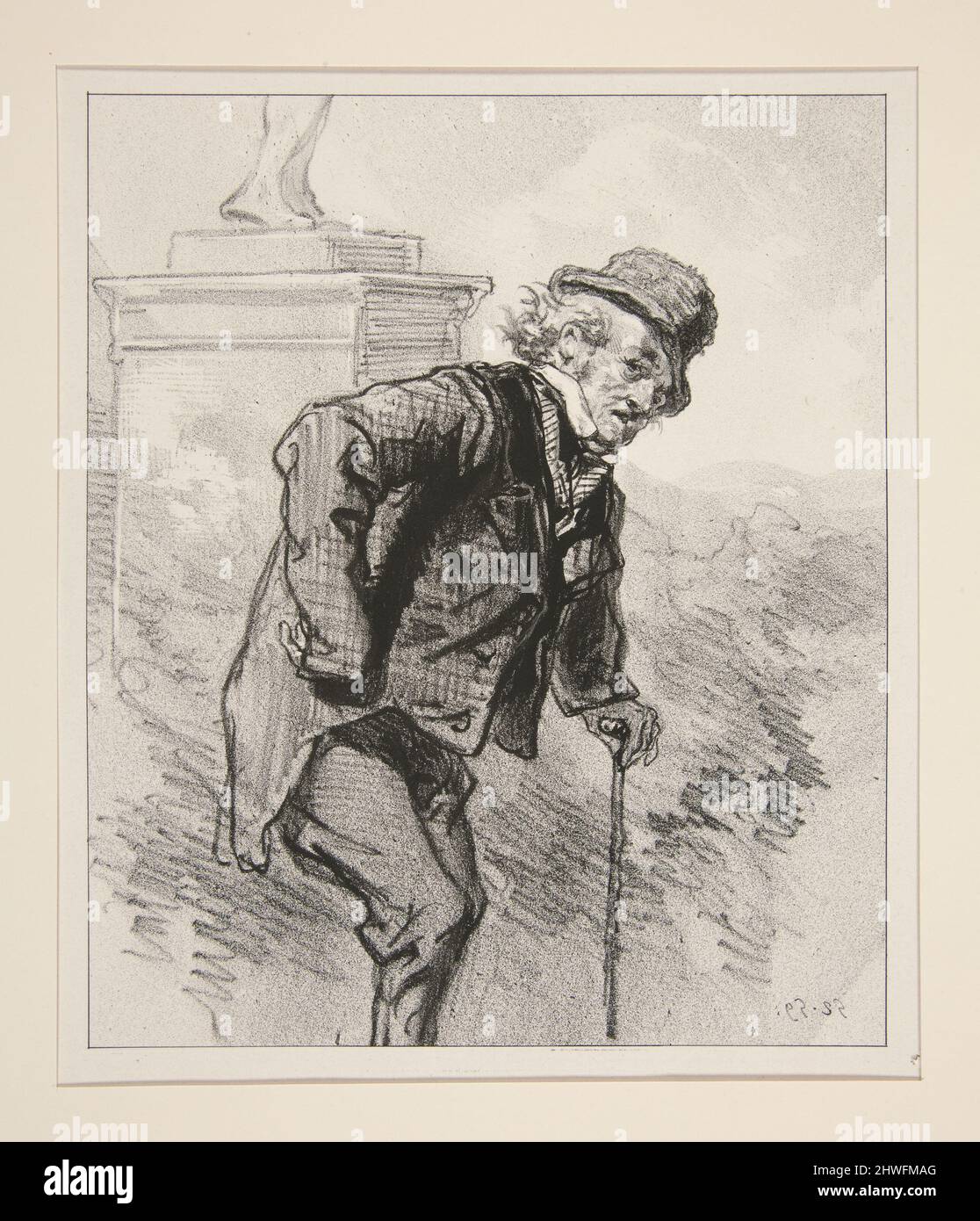 Le Chevalier Desgrieux.. Artist: Paul Gavarni, French, 1804–1866 Stock ...