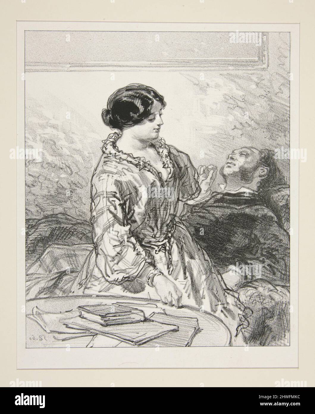 “Adolphe affecte un calme trompeur au beau milieu duquel Caroline jette ...