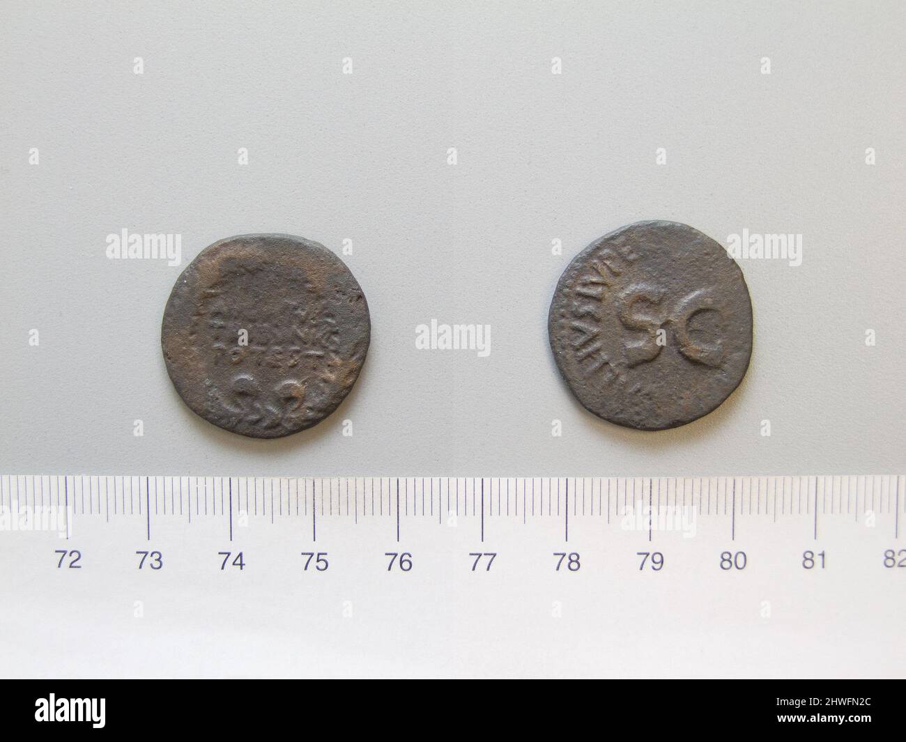 Dupondius of Augustus, Emperor of Rome from Rome. Ruler: Augustus ...