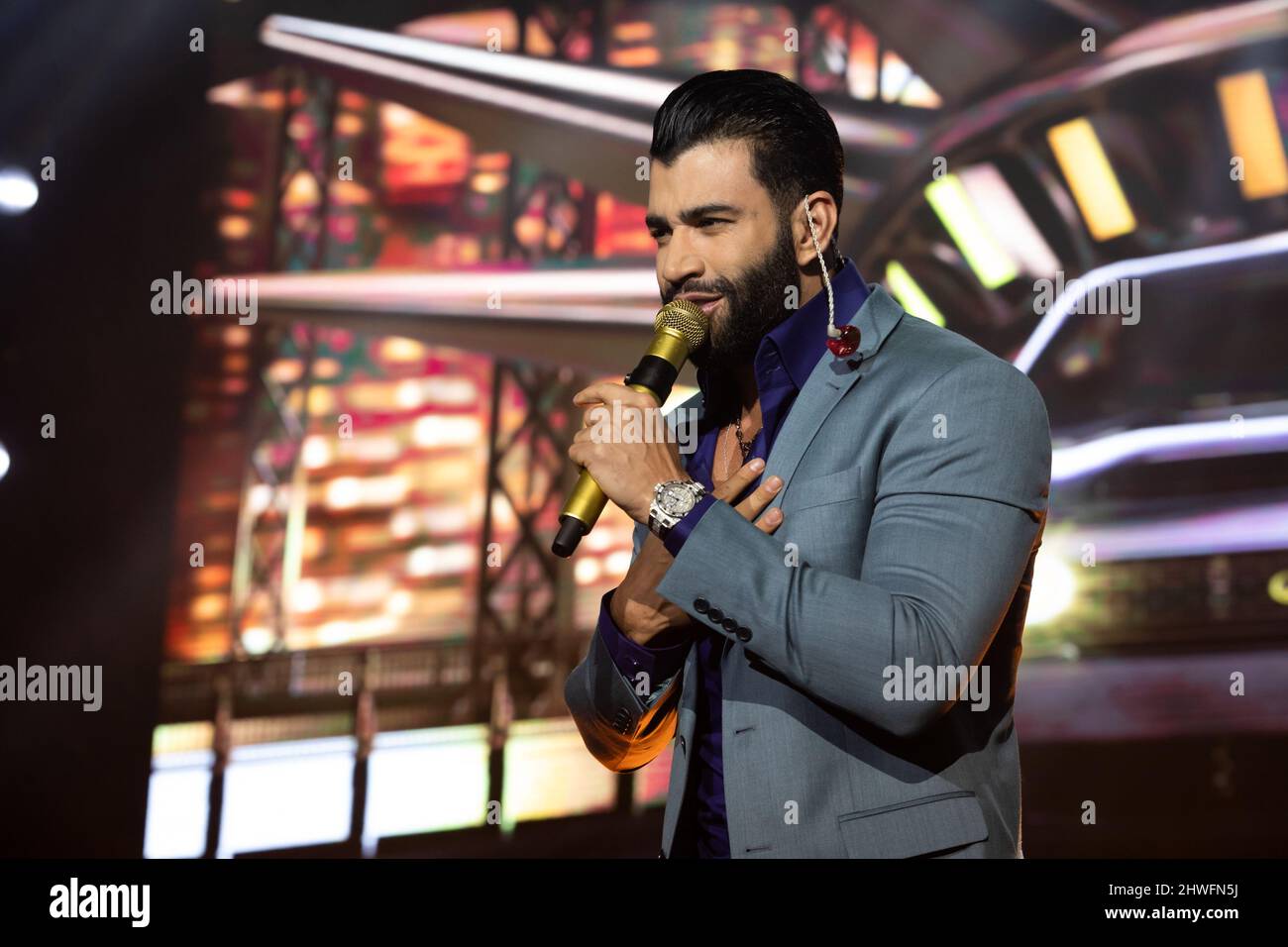 Porto, Portugal. 05th Mar, 2022. Brazilian singer Gusttavo Lima, best ...