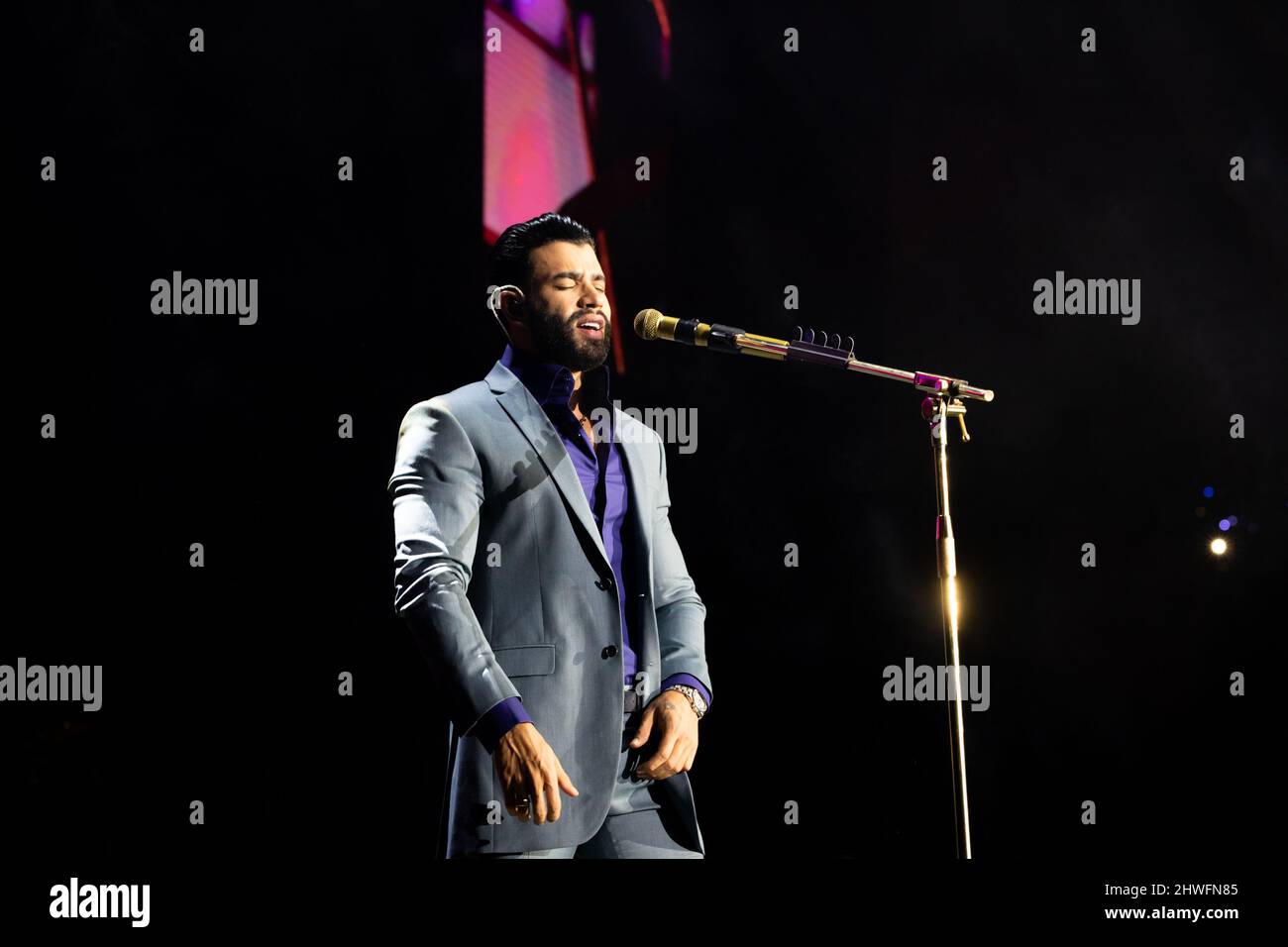 Porto, Portugal. 05th Mar, 2022. Brazilian singer Gusttavo Lima, best ...