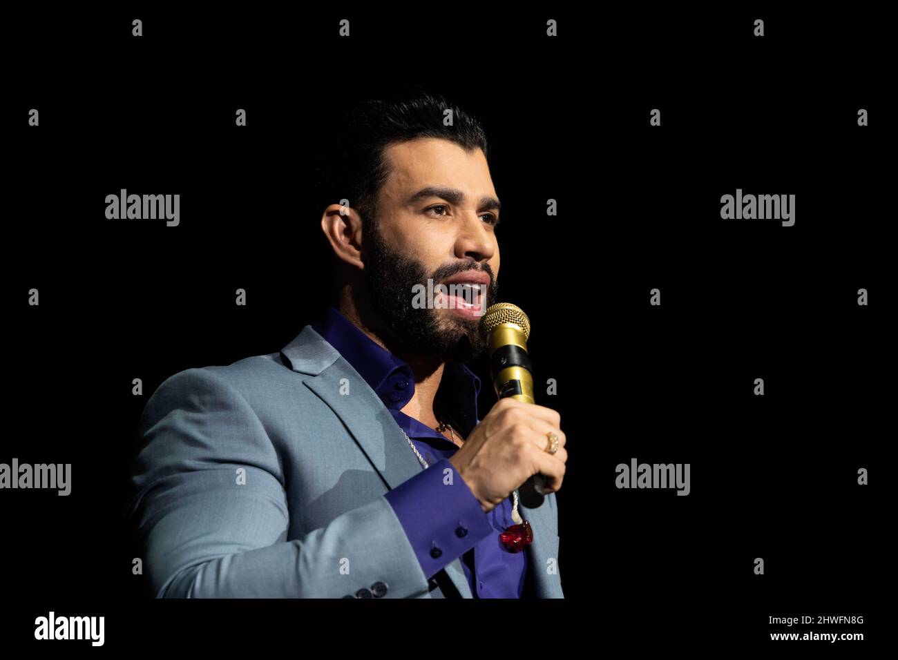 Porto, Portugal. 05th Mar, 2022. Brazilian singer Gusttavo Lima, best ...