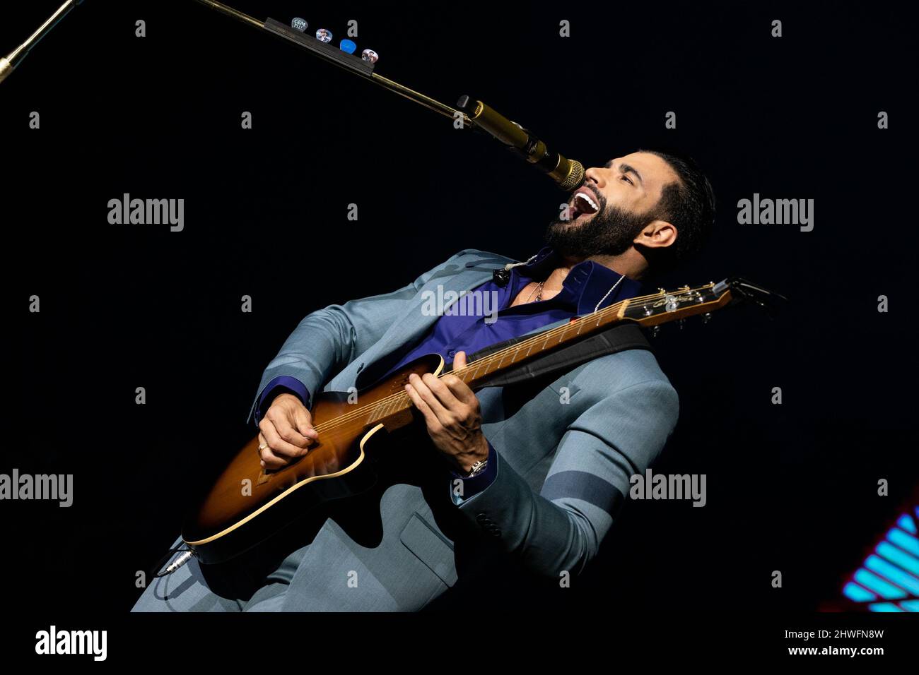 Porto, Portugal. 05th Mar, 2022. Brazilian singer Gusttavo Lima, best ...