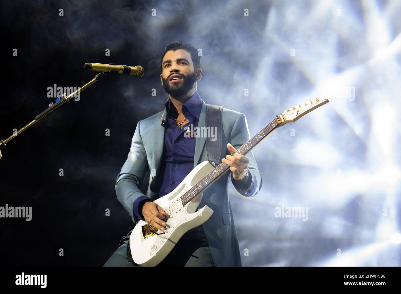 Porto, Portugal. 05th Mar, 2022. Brazilian singer Gusttavo Lima, best ...