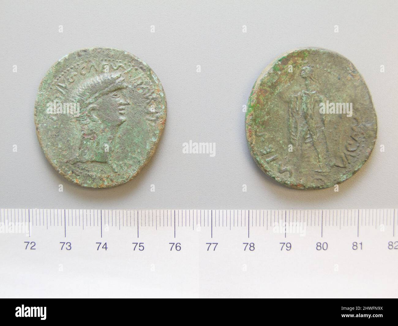 Sestertius of Claudius, Emperor of Rome. Ruler: Claudius, Emperor of ...
