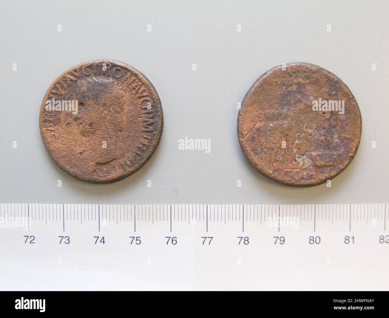 Sestertius of C. Caesar Augustus Germanicus (“Caligula”), Emperor of ...