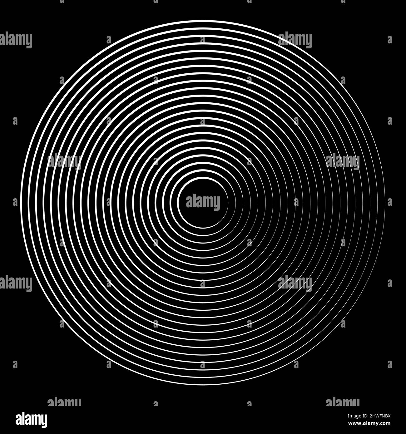 Simple concentric radiating circle graphics hi-res stock photography ...