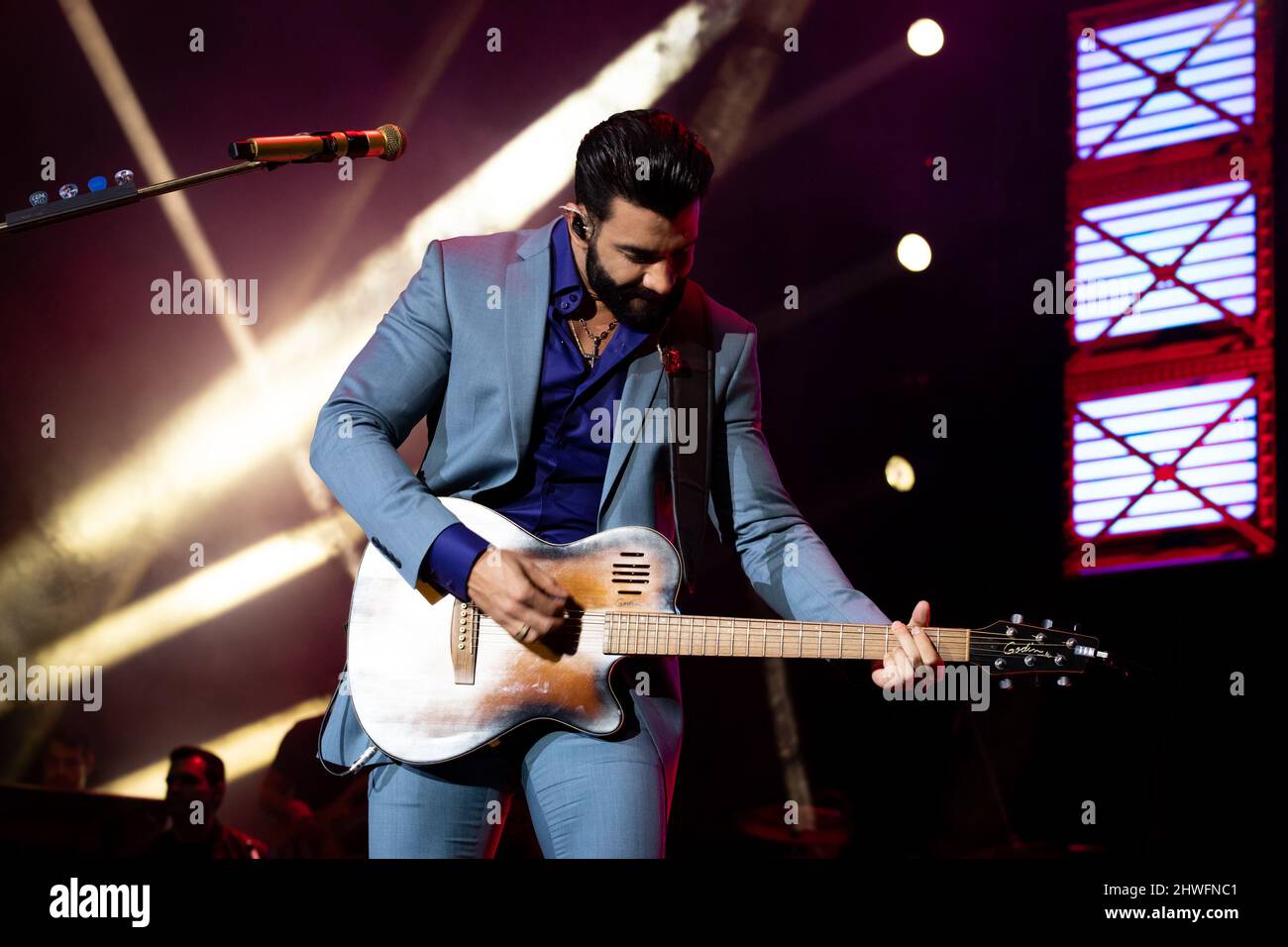 Porto, Portugal. 05th Mar, 2022. Brazilian singer Gusttavo Lima, best ...