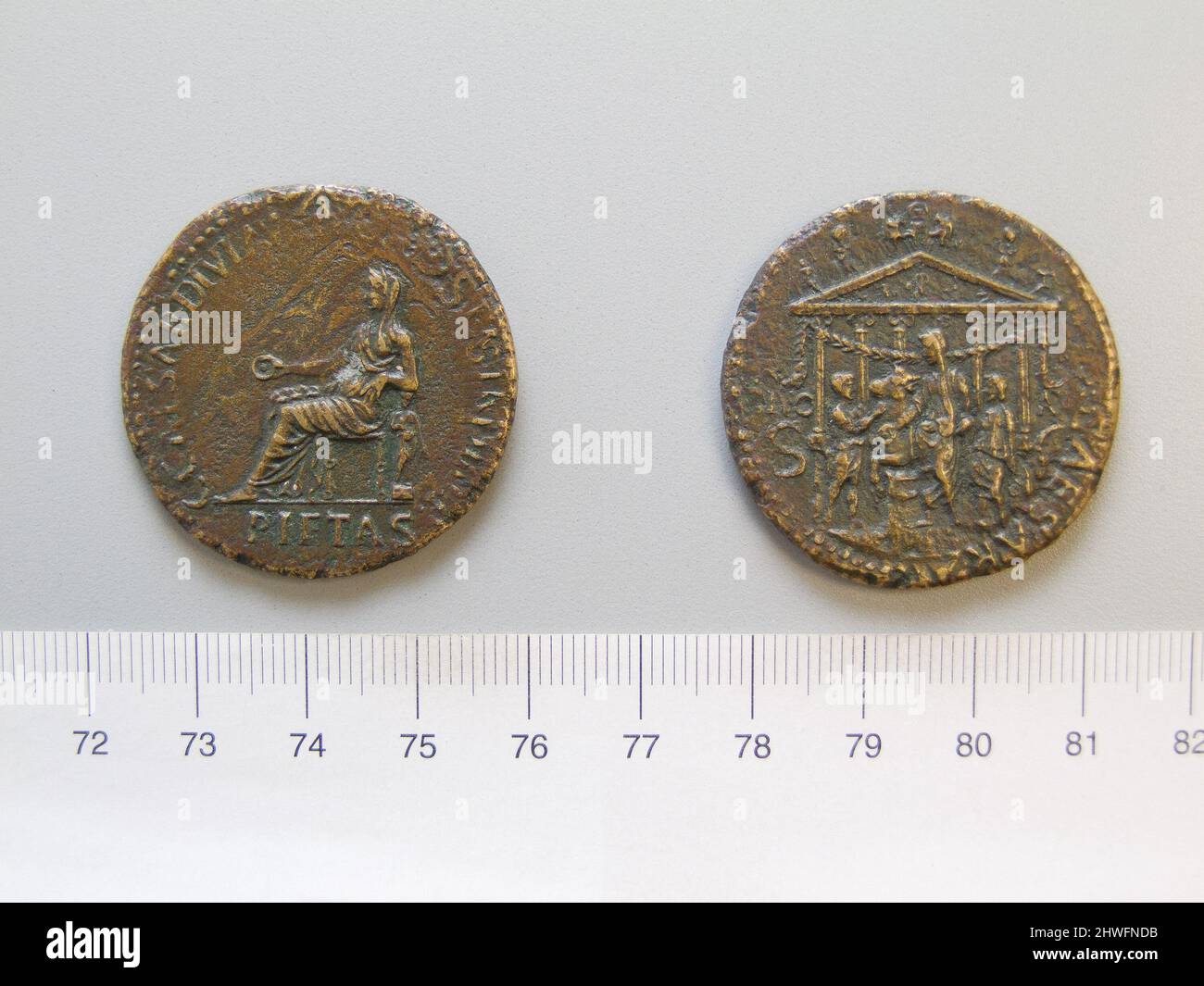Coin of Caligula, Emperor of Rome from Unknown . Ruler: Caligula ...