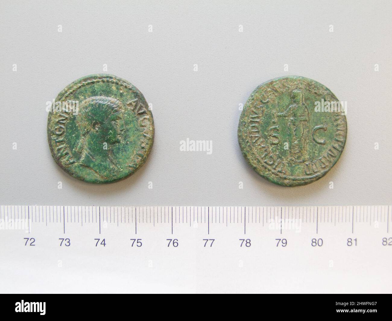 Dupondius of Claudius, Emperor of Rome from Rome. Ruler: Claudius ...