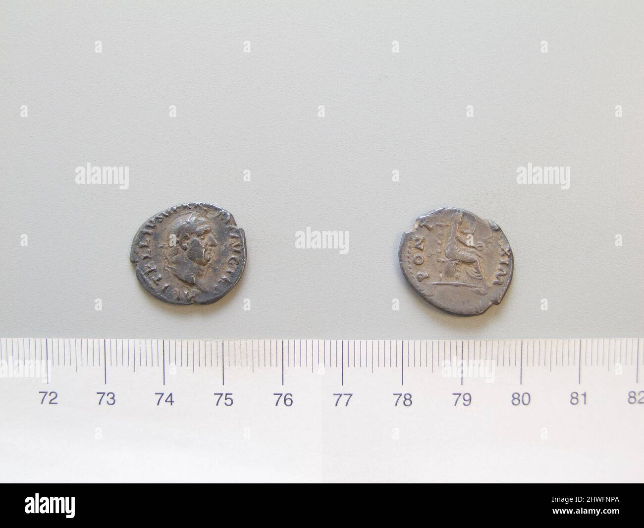 Denarius of Aulus Vitellius, Emperor of Rome from Rome. Ruler: Aulus ...