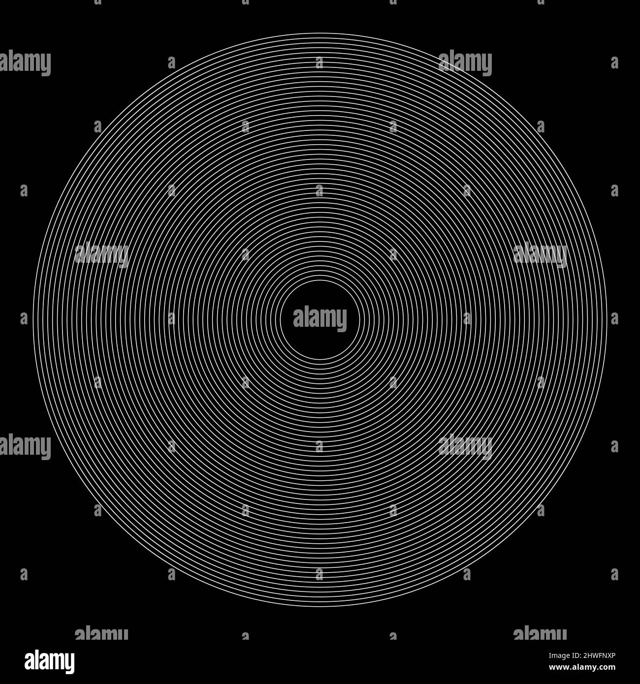 Simple concentric radiating circle graphics hi-res stock photography ...