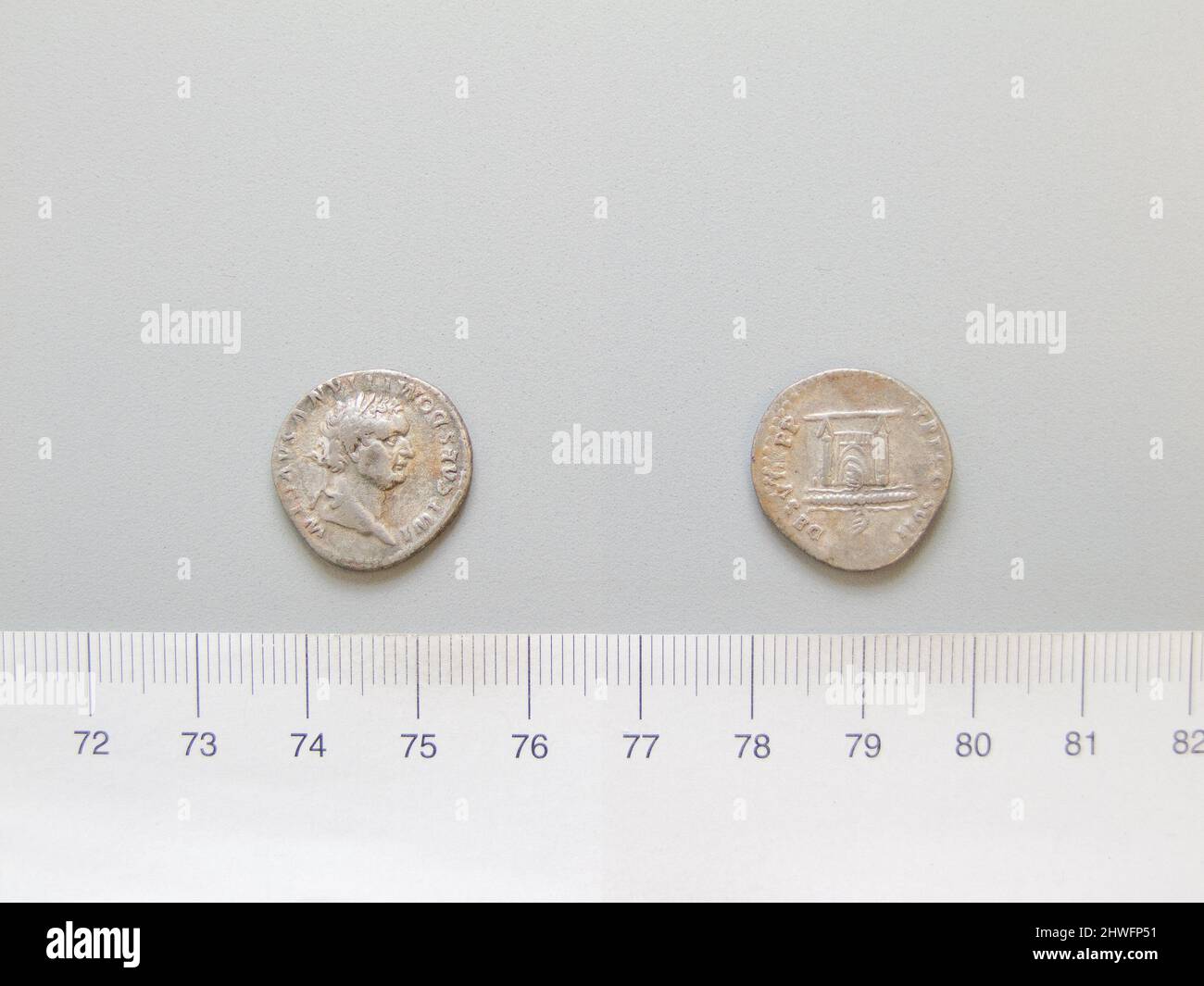 Denarius of Domitian, Emperor of Rome from Rome. Ruler: Domitian ...