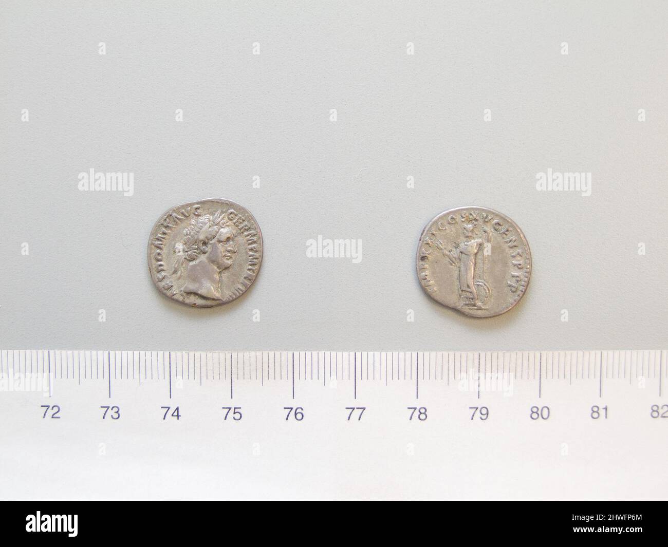 Denarius of Domitian, Emperor of Rome from Rome. Ruler: Domitian ...