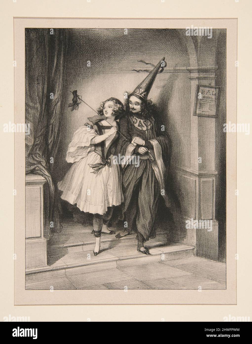 LA BONNE AVENTURE. - THE FORTUNE PELLER (sic).. Artist: Paul Gavarni ...