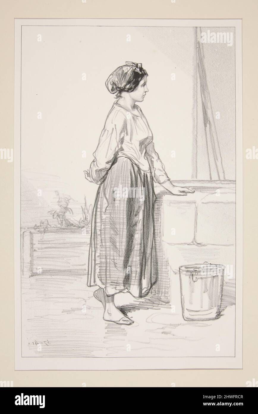 PETITE SERVANTE deviendra maitresse.. Artist: Paul Gavarni, French ...