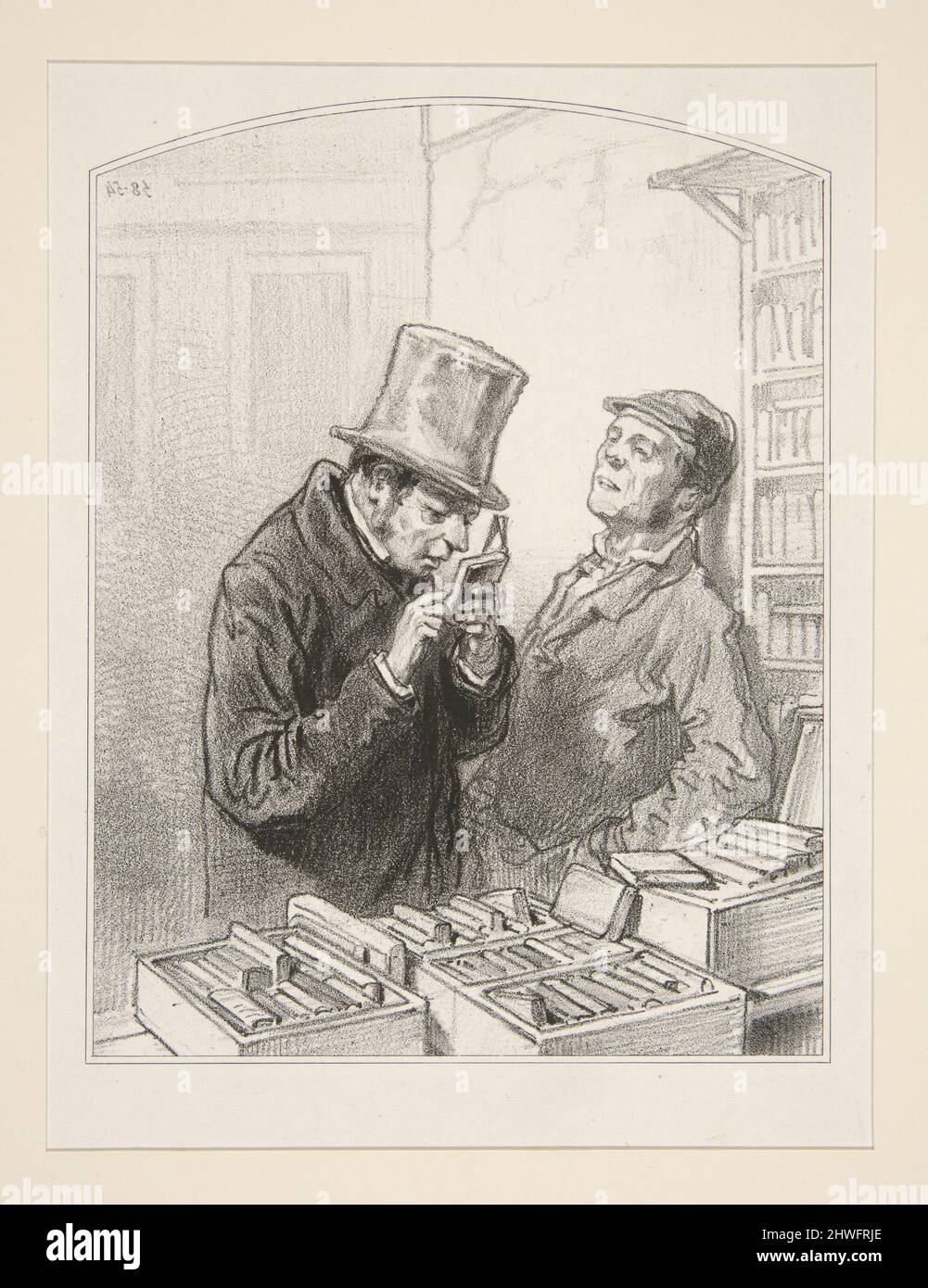 (L’EDITION PRINCEPS.). Artist: Paul Gavarni, French, 1804–1866 Stock ...