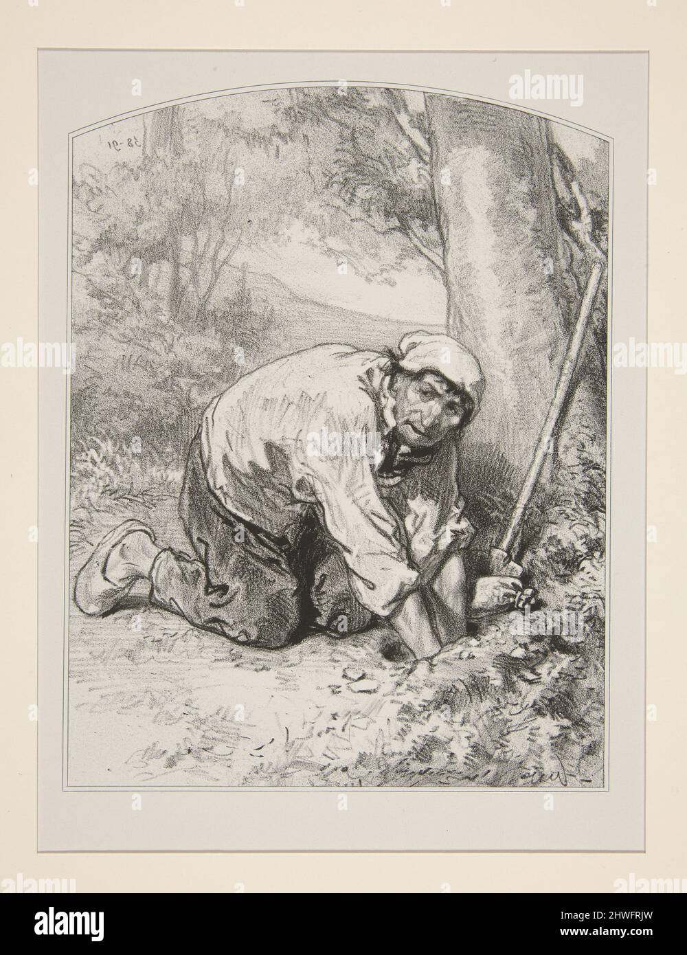 (L’OR.). Artist: Paul Gavarni, French, 1804–1866 Stock Photo - Alamy