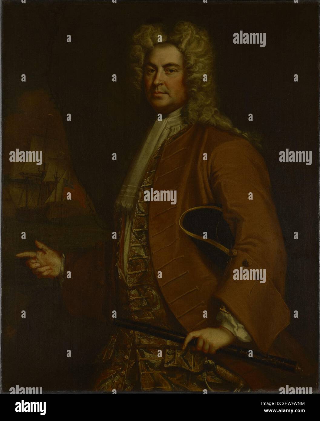 Commodore Edward Tyng (1683-1755) (formerly attributed to John Smibert ...