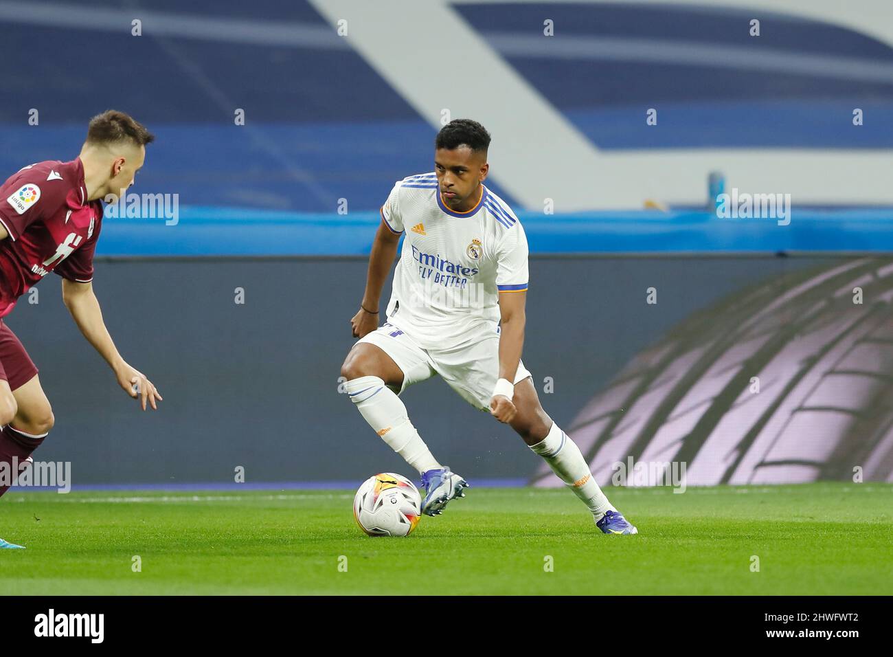 Madrid, Spain. 5th Mar, 2022. Rodrygo Goes (Real) Football/Soccer ...