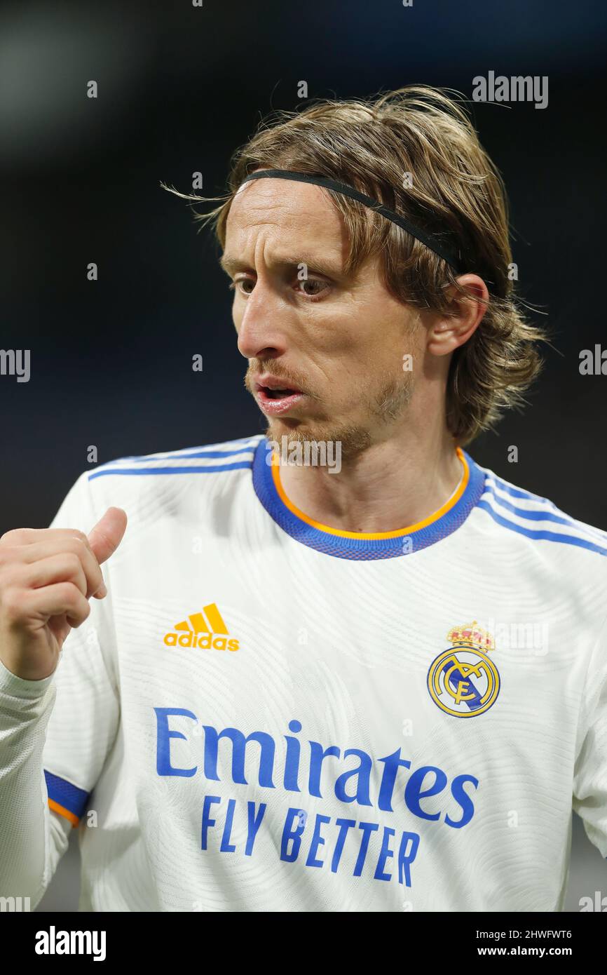 Madrid, Spain. 5th Mar, 2022. Luca Modric (Real) Football/Soccer ...
