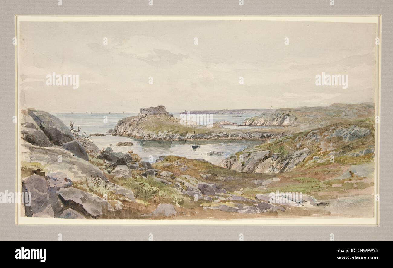 William trost richards landscape painting hi-res stock photography and ...