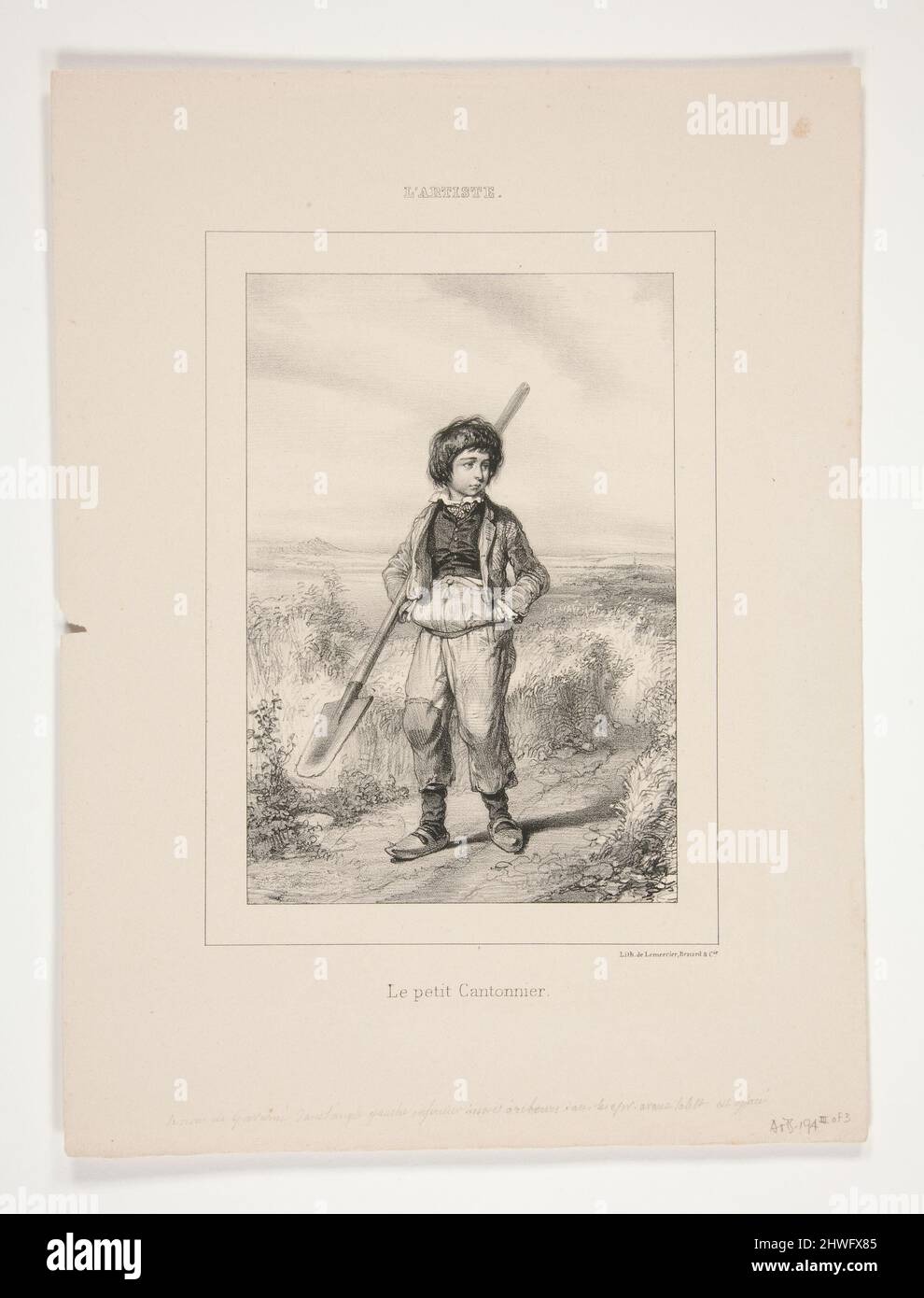 Cantonnier hi-res stock photography and images - Alamy