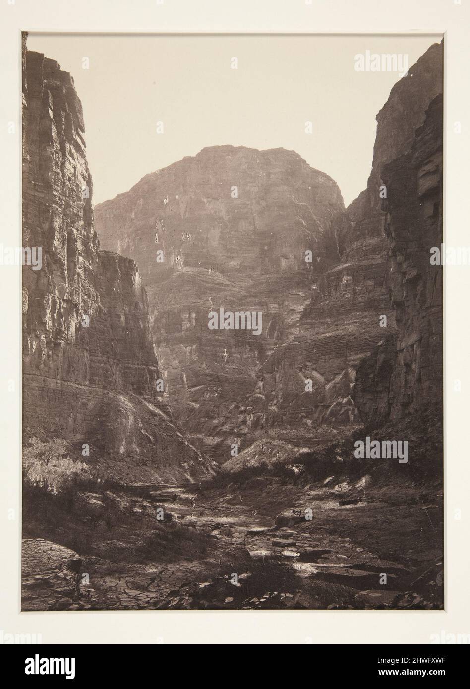 Canyon of Kanab Wash, Colorado River, Looking South. Artist: William H ...