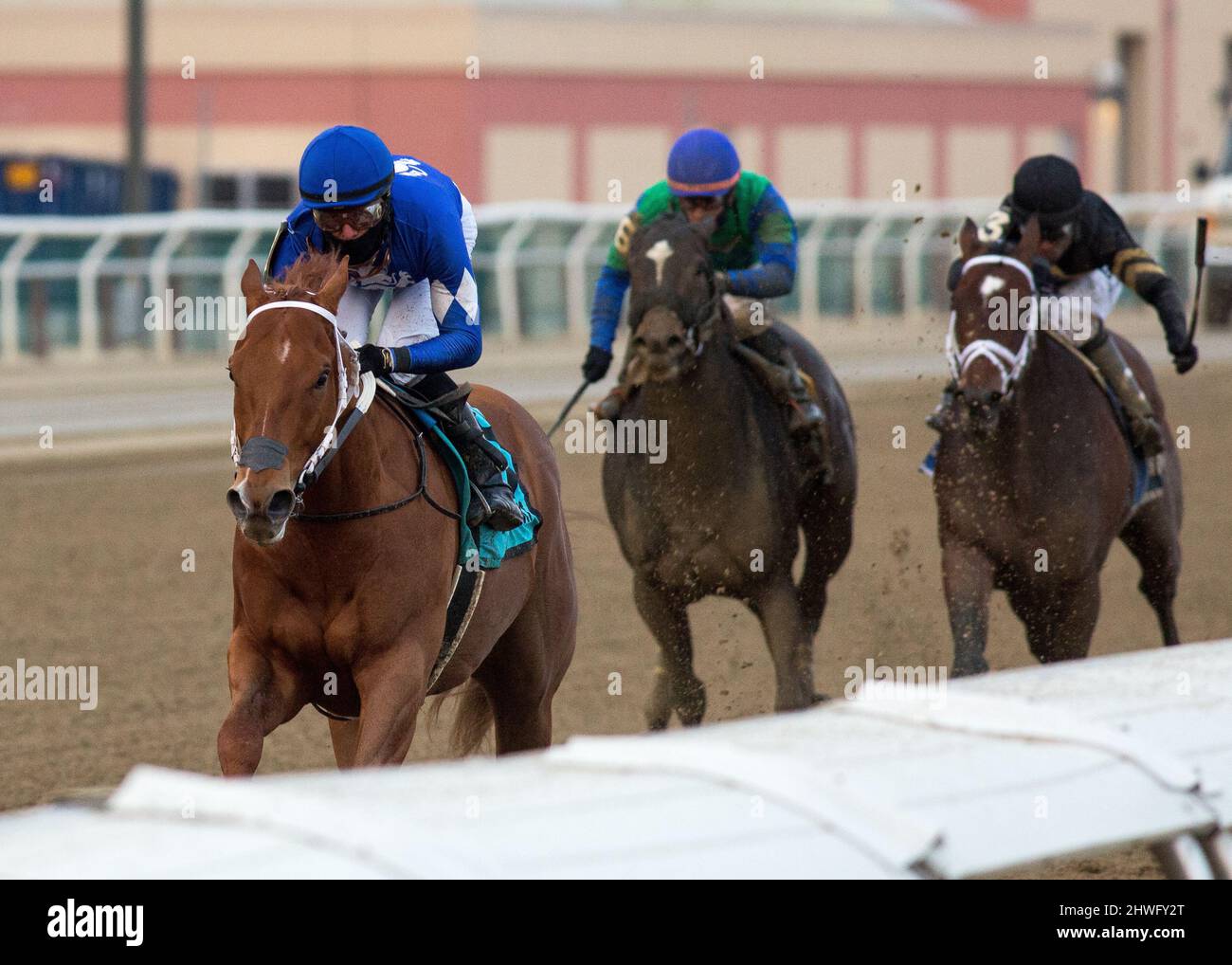Ozone Park, NY, USA. 5th Mar, 2022. March 5, 2022: Morello #9, ridden ...