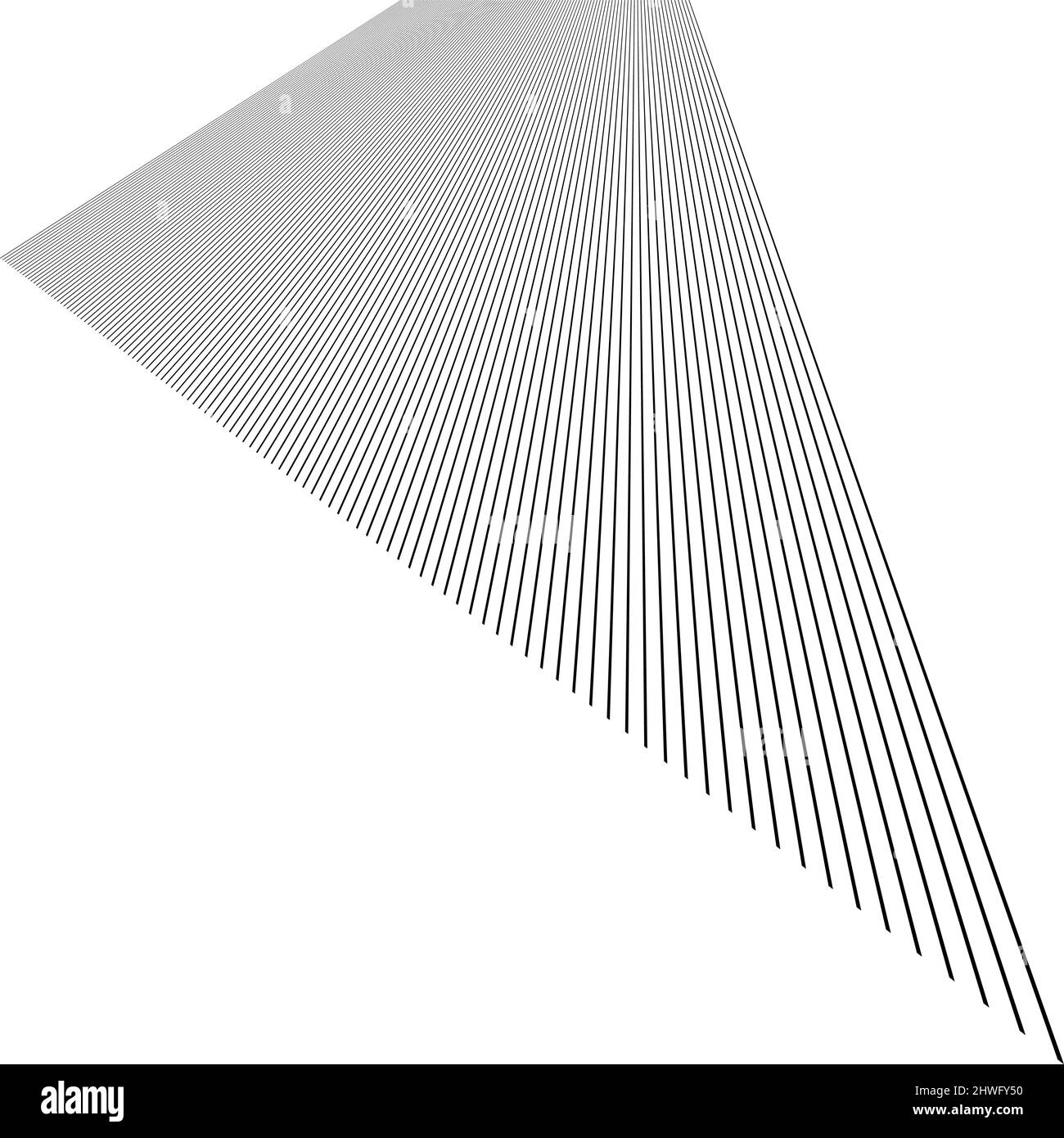 3D lines in perspective, Angled, slanting, oblique and diagonal lines ...