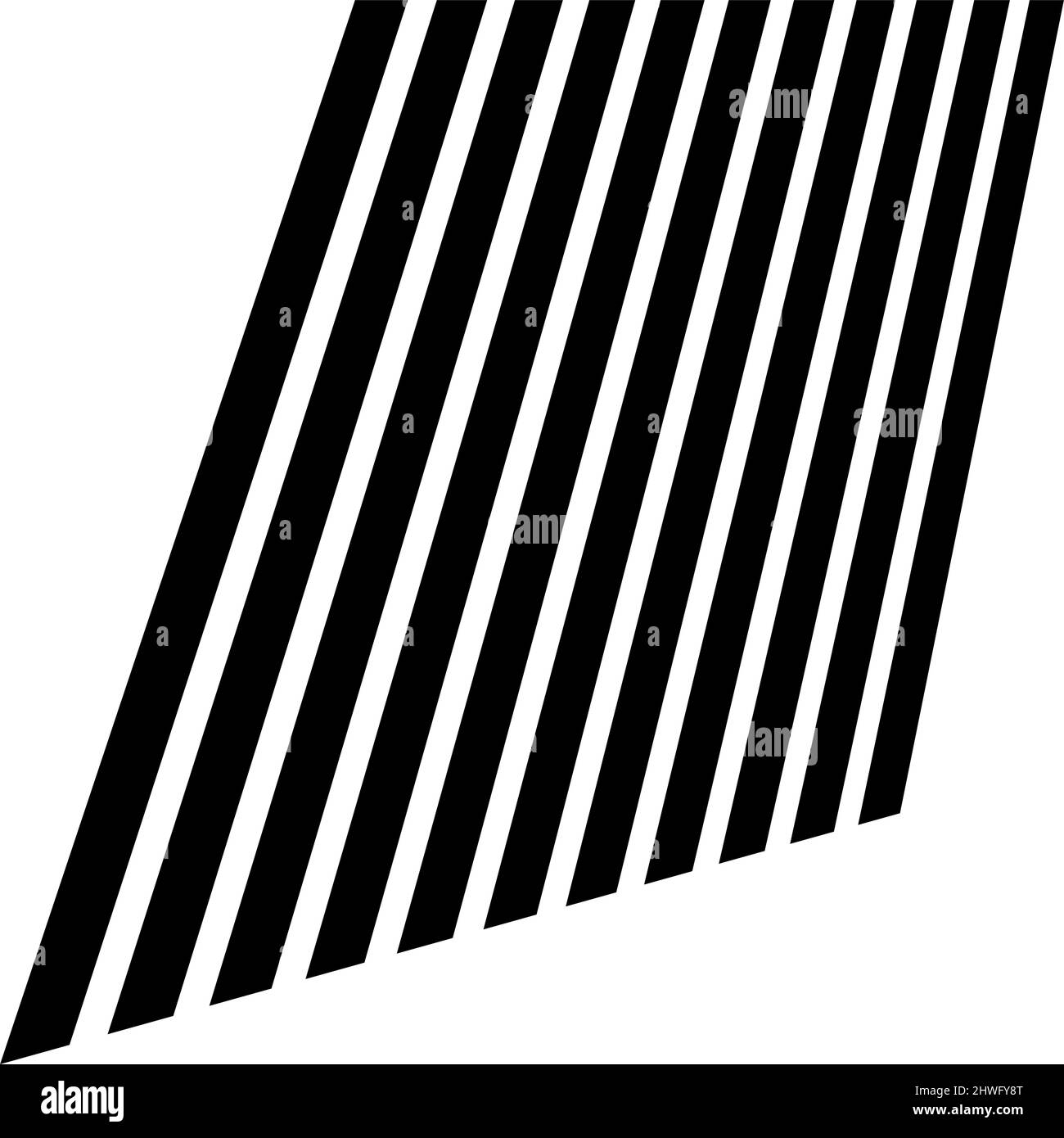 3D lines in perspective, Angled, slanting, oblique and diagonal lines ...