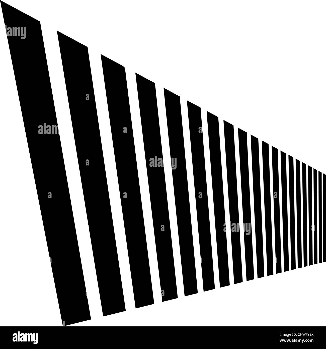 3D lines in perspective, Angled, slanting, oblique and diagonal lines ...